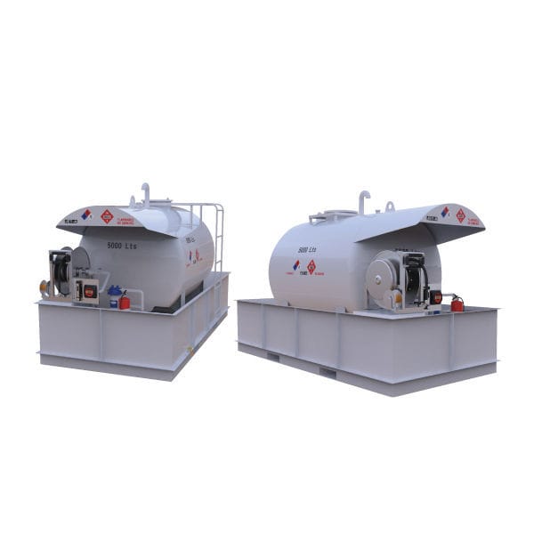 Skid-mounted refuelling station - PROFLO INDUSTRIES