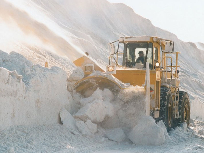 Backhoe loader-mounted snow blower - P3500 - R.P.M. TECH INC. - for airport