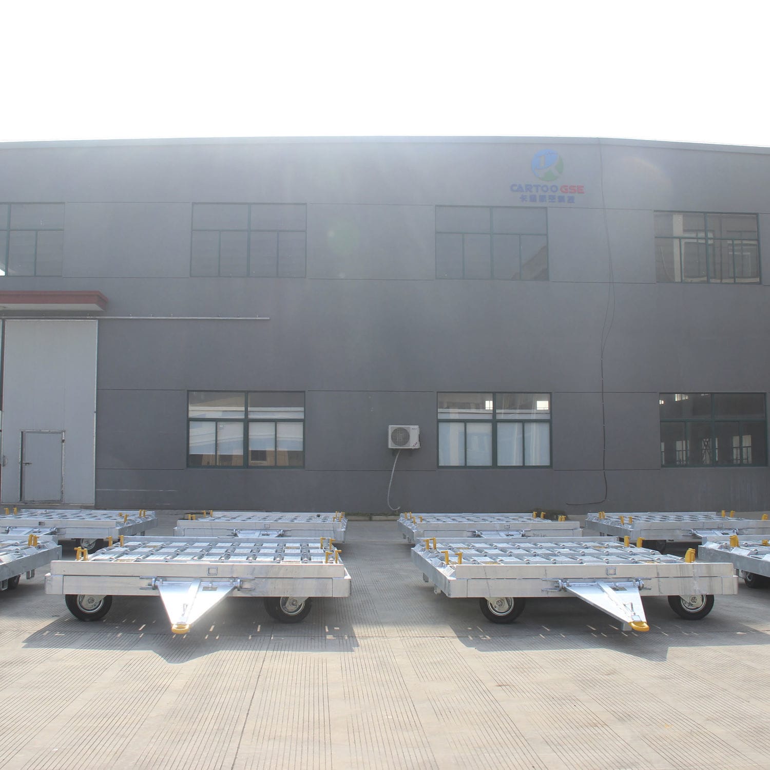 Container dolly - CTB7.0T04 - Cartoo GSE - pallet / LD2 / LD3