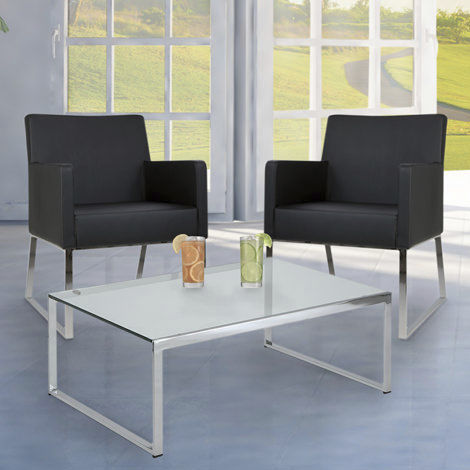 Airport table - Skiid - SMV SITZ- & OBJEKTMÖBEL GMBH - HPL / glass ...