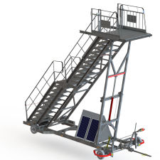 Boarding stairs - OT-22 - S-P-S BV - mobile / for aircraft / for ...