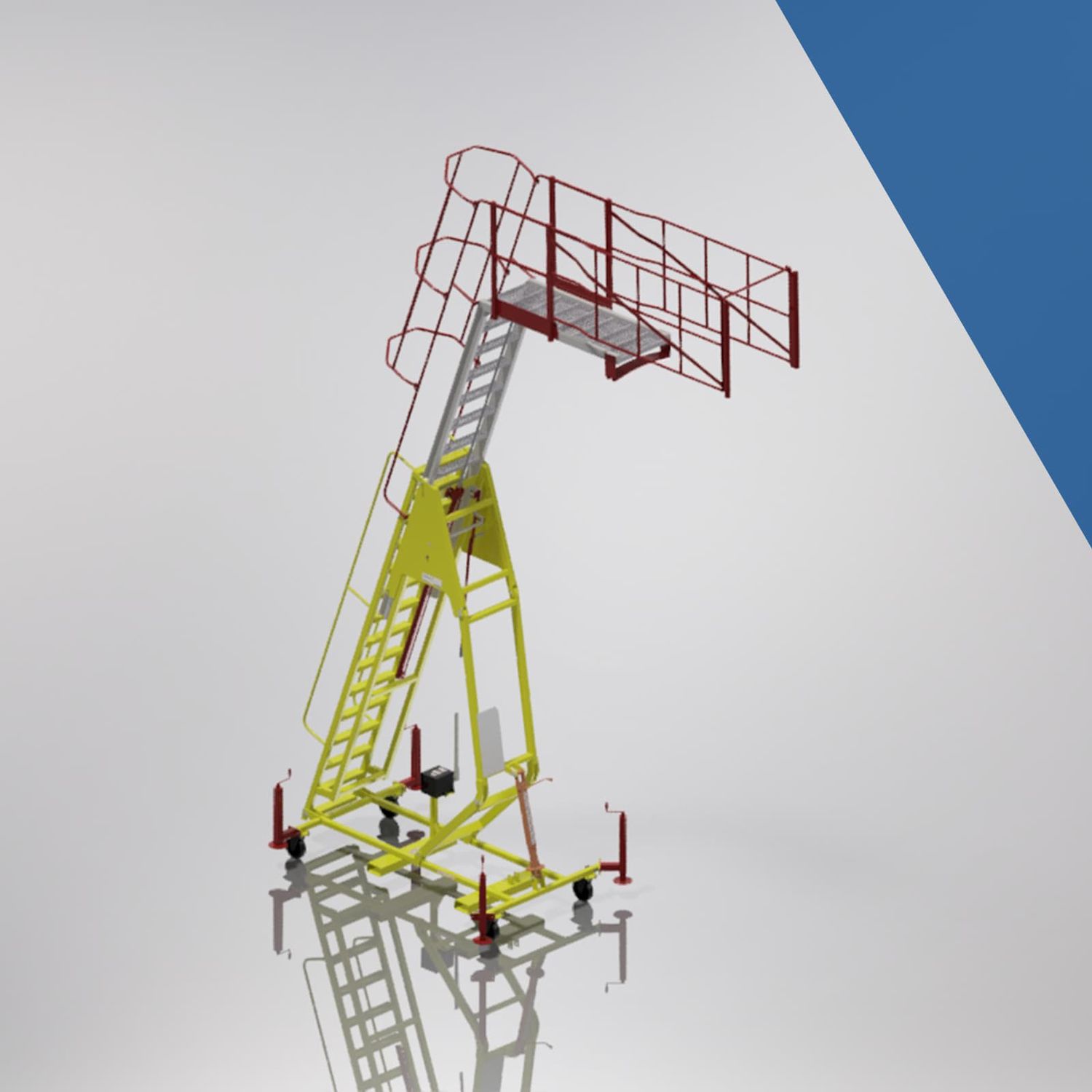 Fuselage access platform - TBD (OWEN HOLLAND) LIMITED - movable ...