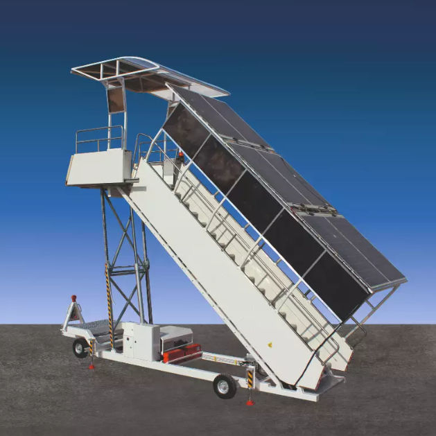 Boarding stairs - TPS3800S - TIMSAN - towed / for airport / for aircraft