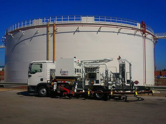 Truck-mounted hydrant dispenser - TITAN AVIATION - for airports