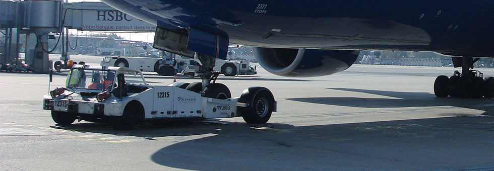 Tow tractor - TPX-200-S - TLD - towbarless / for aircraft / for airport