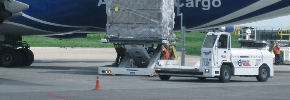 Pallet transporter - TF-7-GR - TLD - for airport