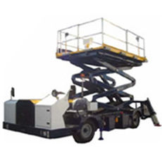 Work lifting platform - DT-6008 - TLD - maintenance / scissor / for airport