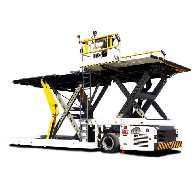 Scissor high loader - TXL-838 series - TLD - for cargo / diesel / electric