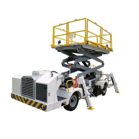 Work lifting platform - DT-6008 - TLD - maintenance / scissor / for airport
