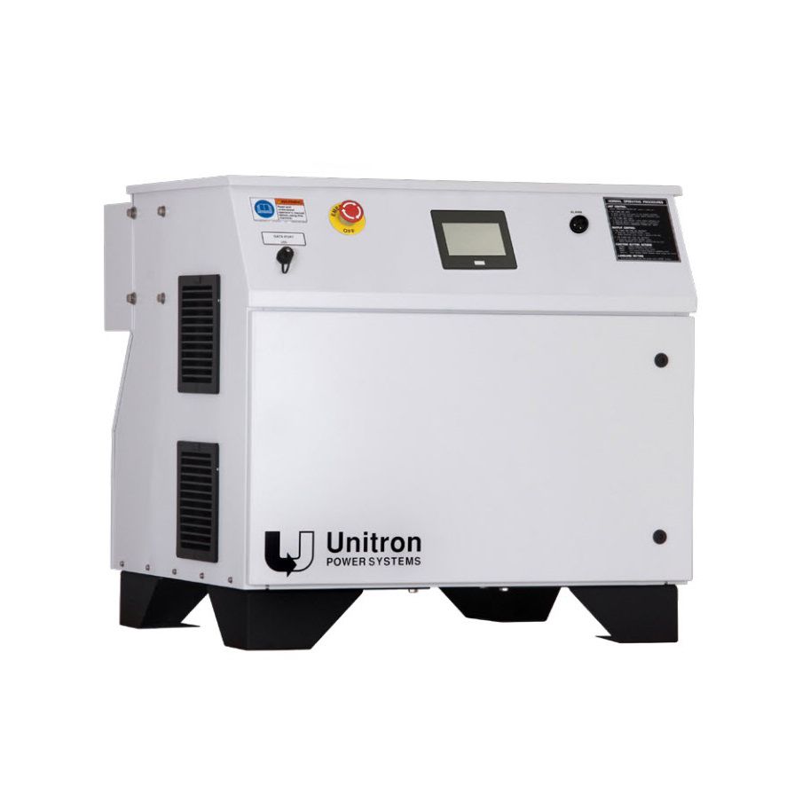 Fixed ground power unit - UNITRON POWER SYSTEMS - for aircraft / runway ...