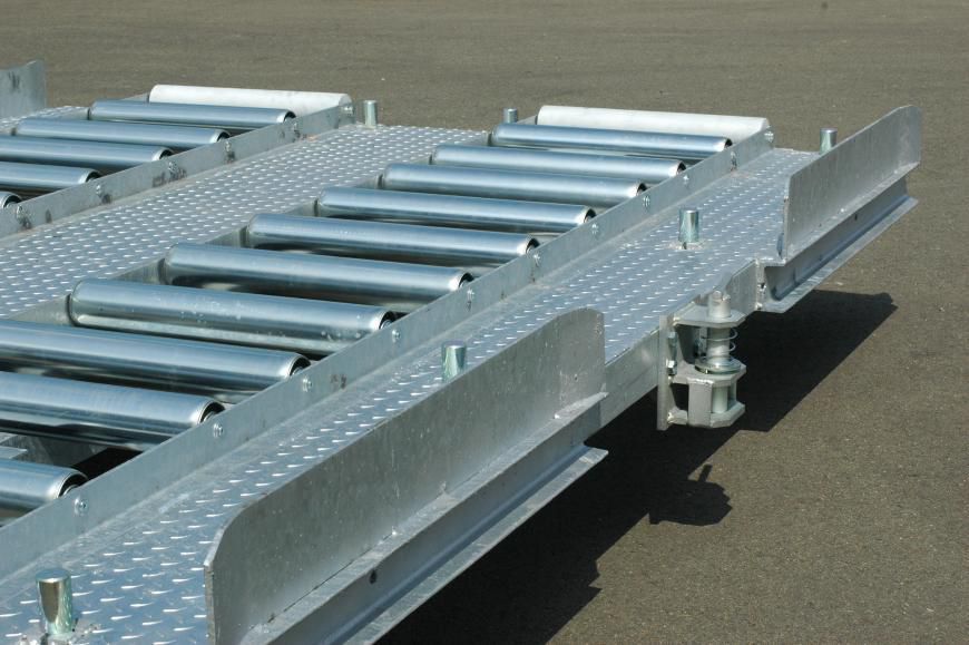 Container dolly - USIMAT-SERMEES - pallet / for ULD / 2-axle