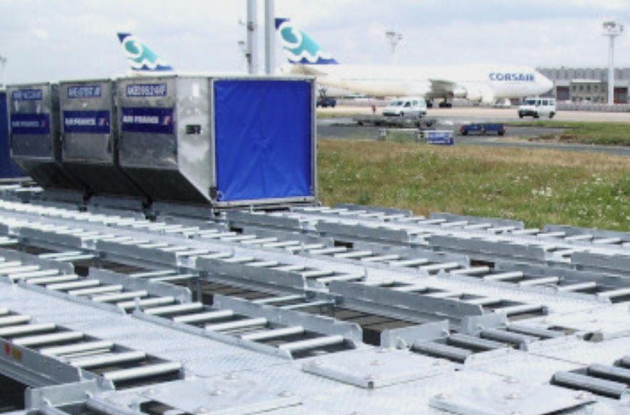 Container ULD storage rack - USIMAT-SERMEES - for pallet