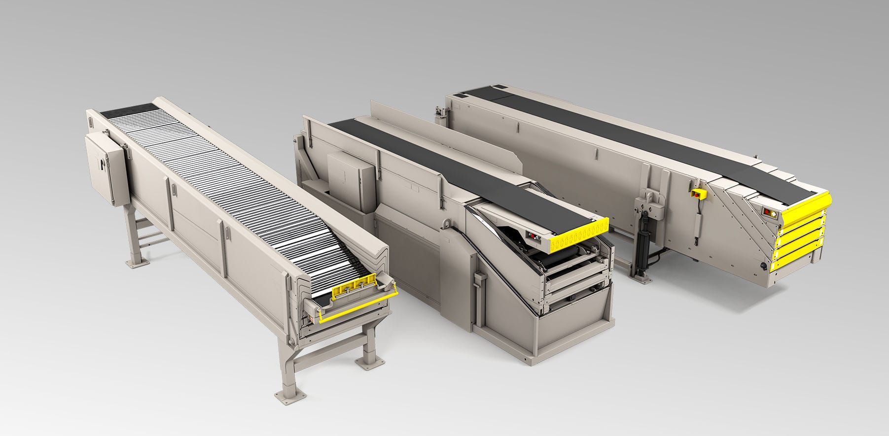 Belt conveyor - WASP, INC. - baggage / for cargo / horizontal