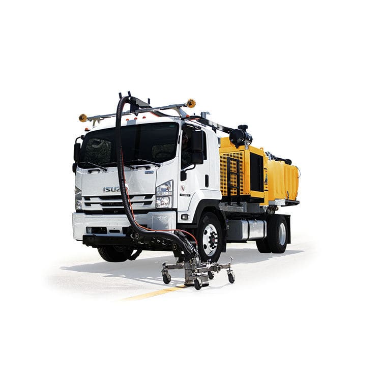 Airport runway cleaning machine - SK2000 - WATERBLASTING TECHNOLOGIES ...