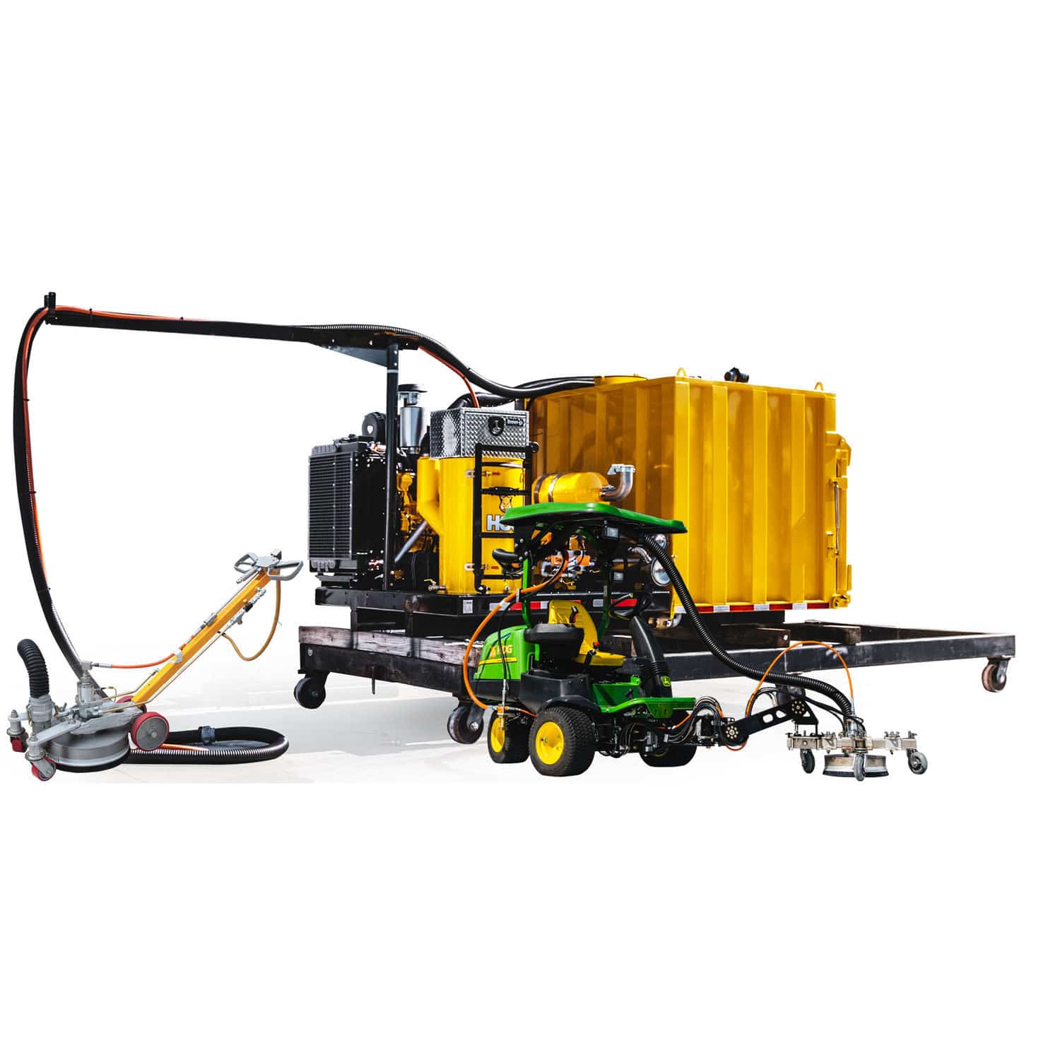 Airport runway cleaning machine - SK5.2 - WATERBLASTING TECHNOLOGIES ...