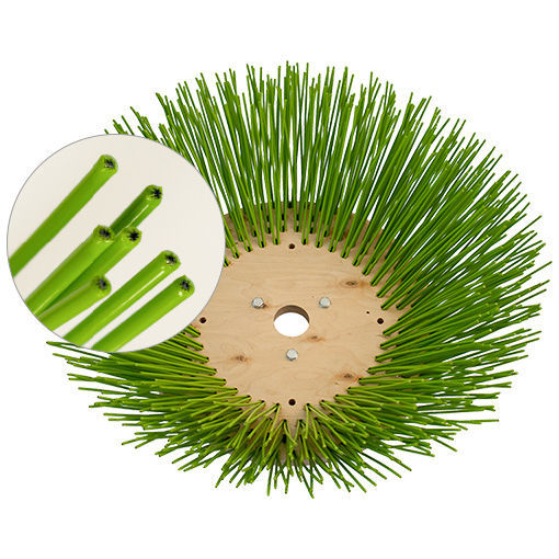 Circular sweeper brush - Whisper - WEBER BÜRSTENSYSTEME GMBH - for ...
