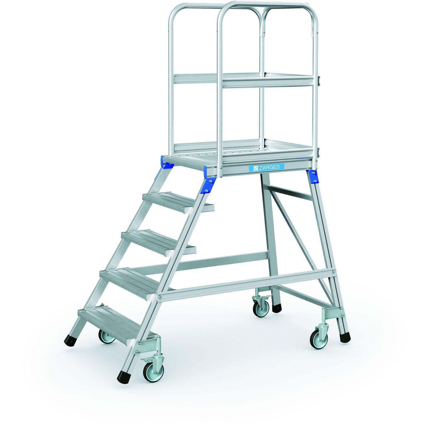 Maintenance stepladder - 4197 series - ZARGES GMBH - for helicopter ...