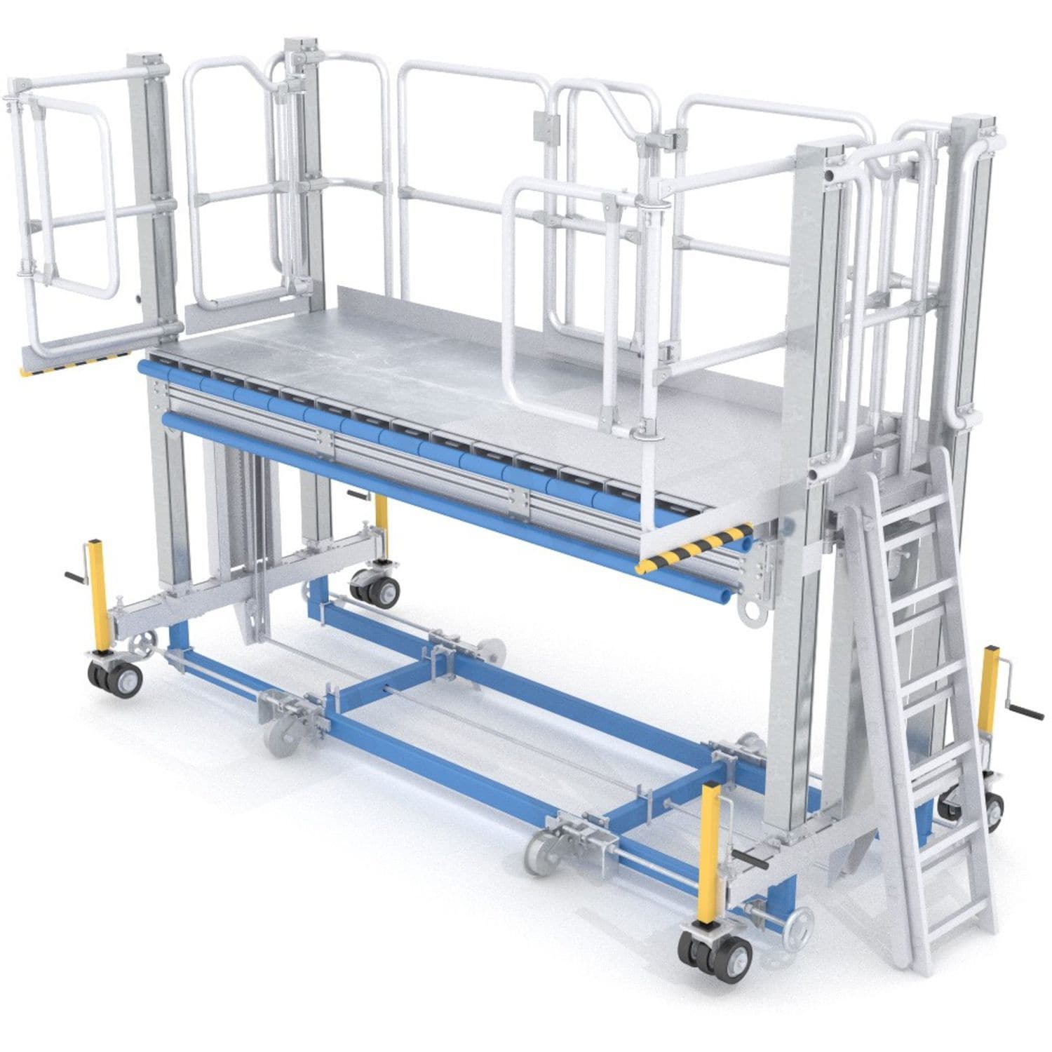 Fuselage access platform - ZARGES GMBH - movable / adjustable