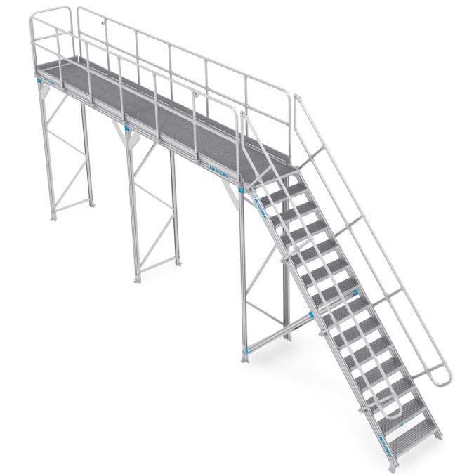 Fuselage access platform - 43025 - ZARGES GMBH - fixed