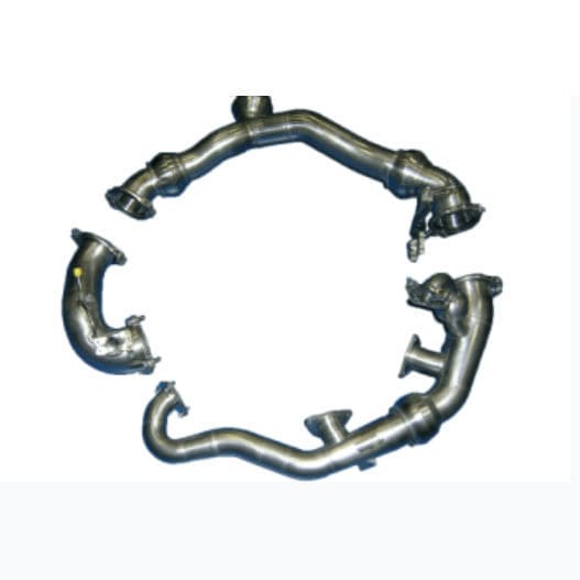 High-pressure pipe - Safran Aerosystems - pneumatic / titanium / metal