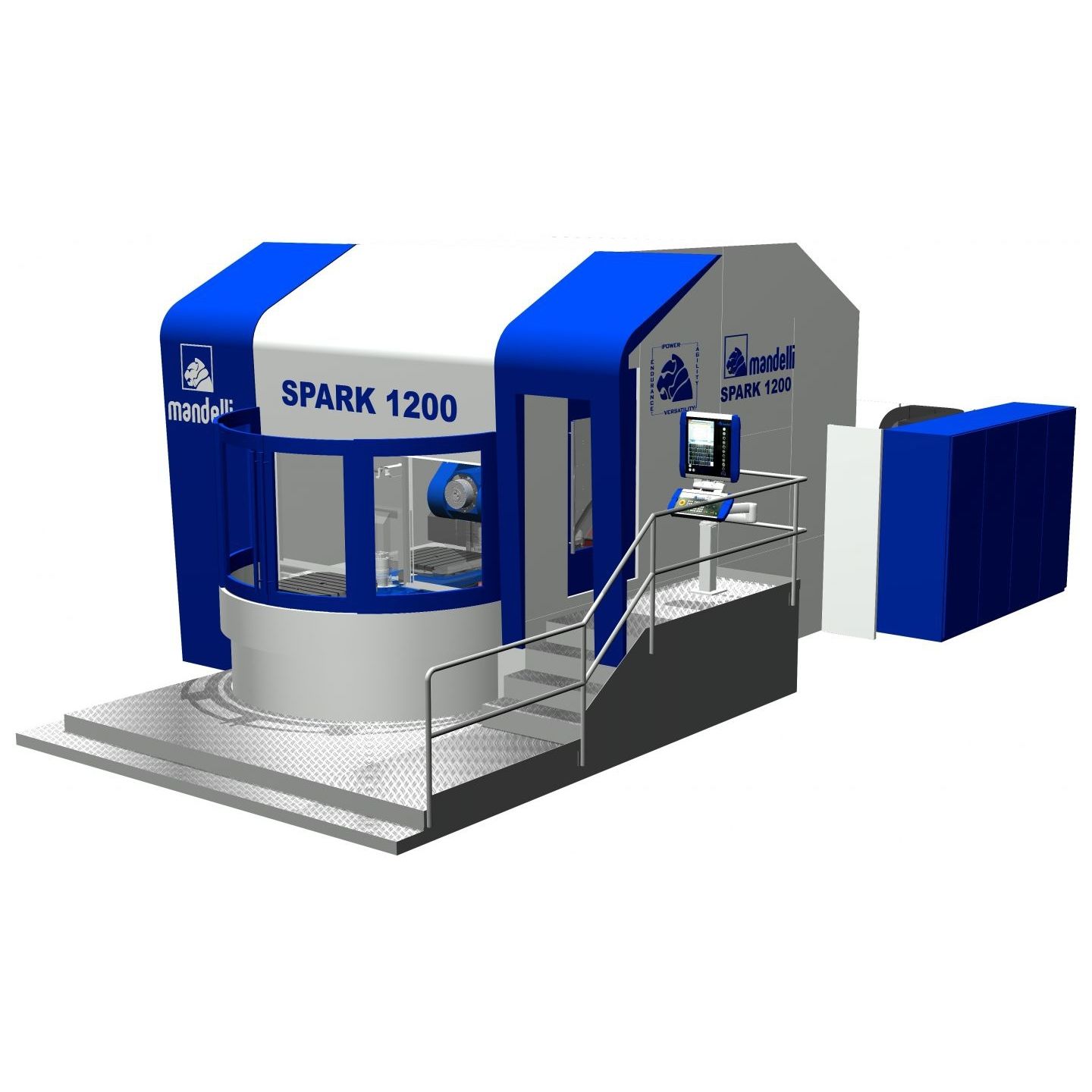 5-axis machining center - SPARK X 1200 - MANDELLI SISTEMI SPA ...