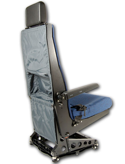 Helicopter seat - MARTIN-BAKER AIRCRAFT COMPANY - crew / fabric