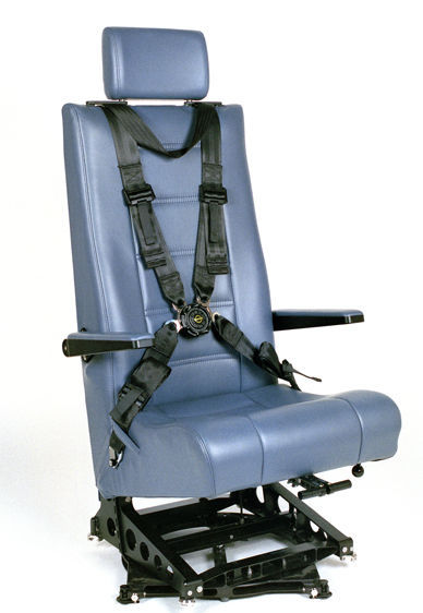 Helicopter seat - MARTIN-BAKER AIRCRAFT COMPANY - crew / fabric