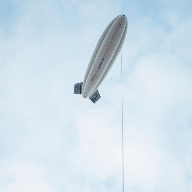 Tethered gas balloon - T-C1400 - A-NSE - AERO NAUTIC SERVICES AND ...