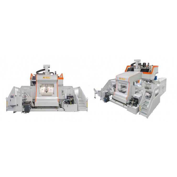 5-axis machining center - MDU series - APEC CNC - with swiveling ...