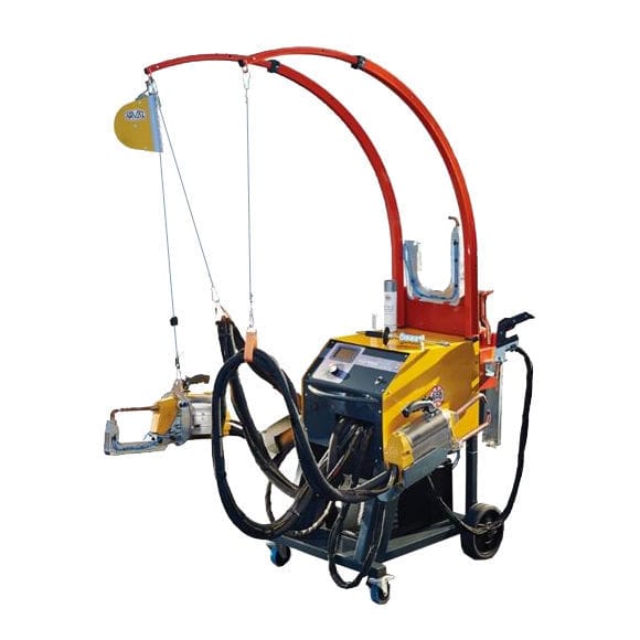 Spot welder - Ergoweld 14K - ARO WELDING TECHNOLOGIES - for the aerospace industry