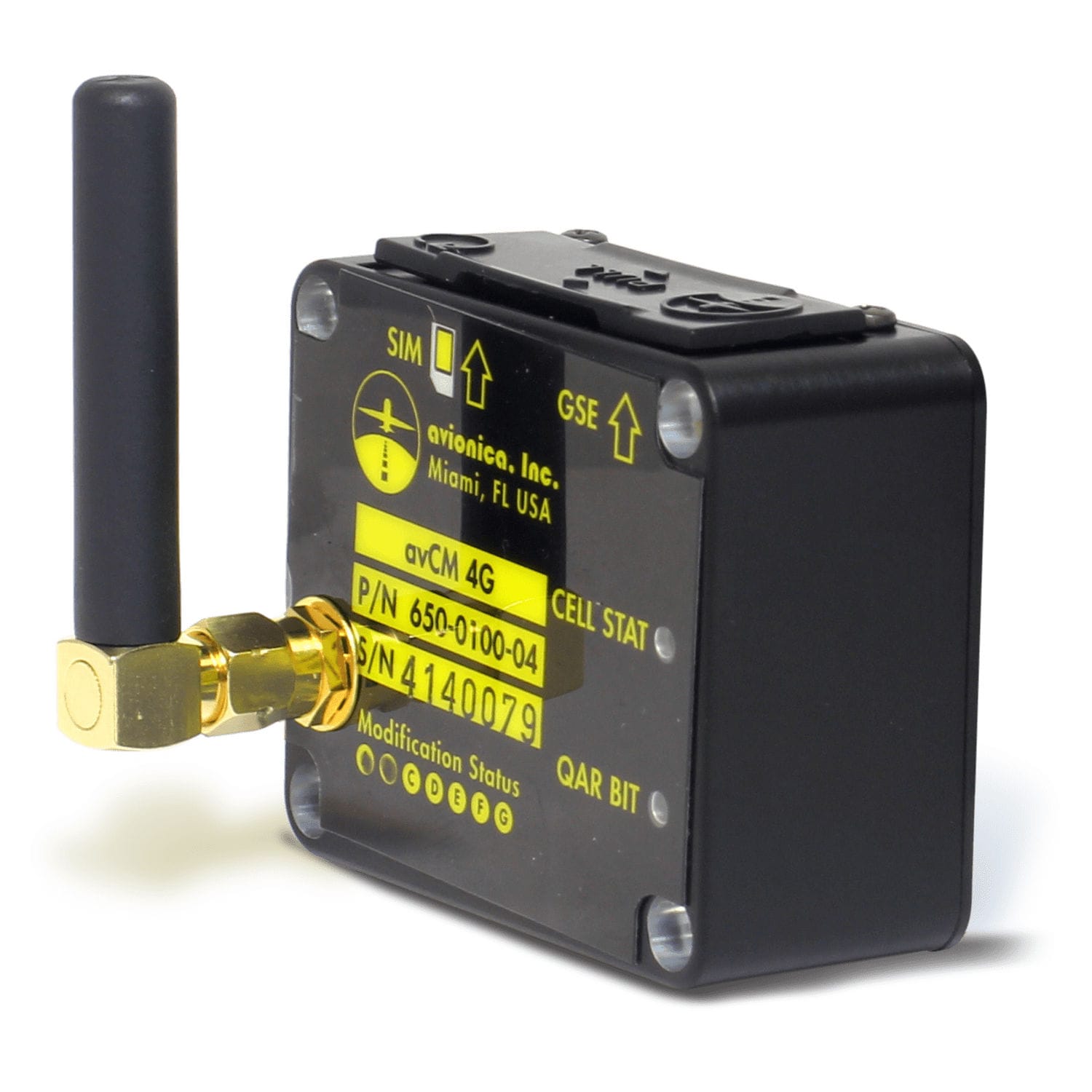 Aircraft inflight connectivity - avCM-4G - AVIONICA, INC. - WiFi