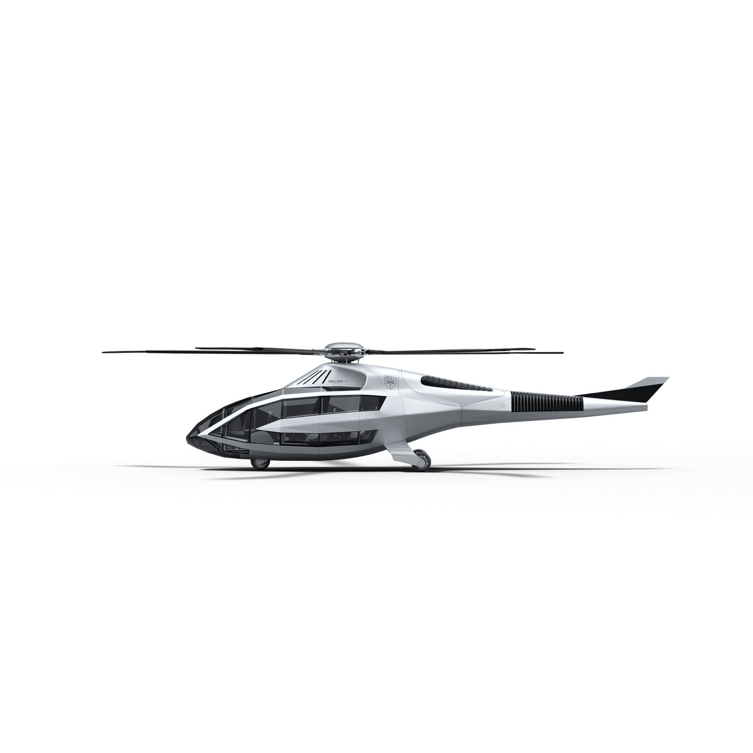 6 - 10 Pers. helicopter - BELL FCX-001 - BELL HELICOPTER - transport ...