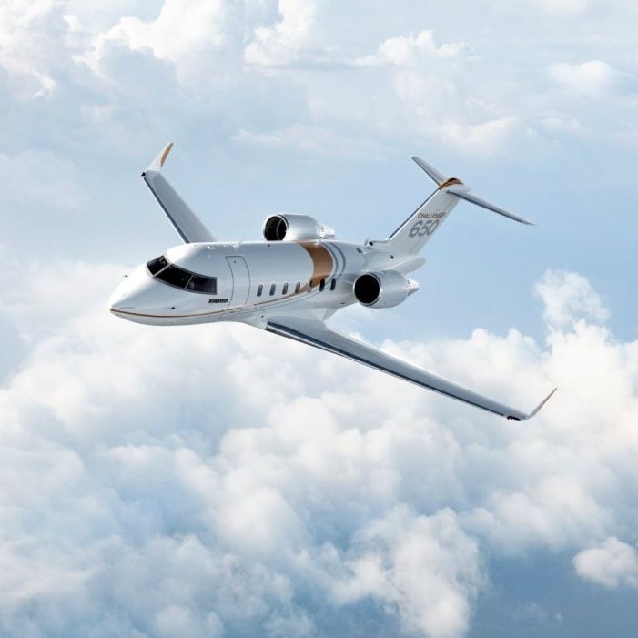 Private jet - CHALLENGER 650 - BOMBARDIER - business / twin-engine / 11 ...