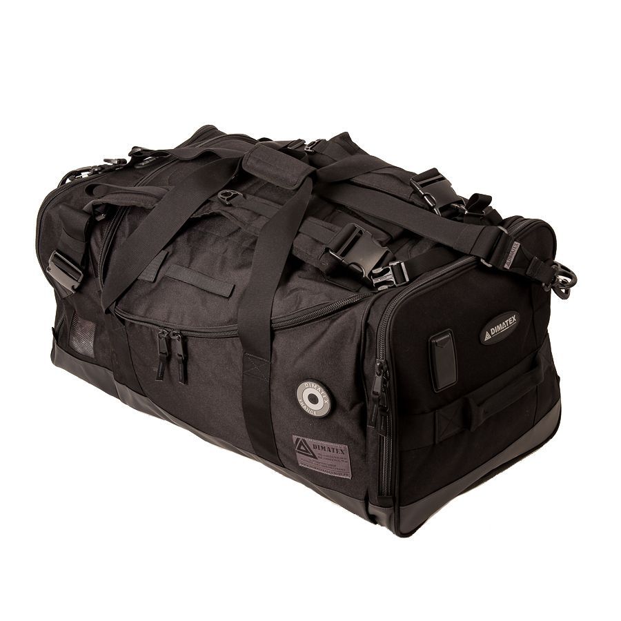 Pilot flight bag - BARACK Full black - DIMATEX
