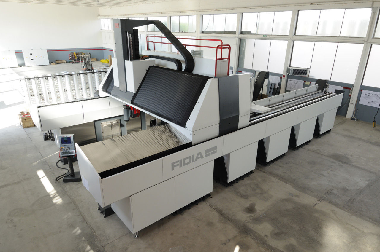 CNC milling machine - GTF/R - FIDIA SPA - vertical / for aeronautics ...