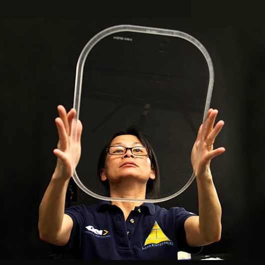 Airliner aircraft window - GKN AEROSPACE - acrylic / birdstrike resistant