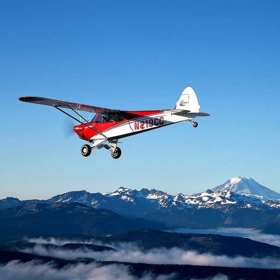 Instructional aircraft - Carbon Cub SS - HORUS AERO - tourist / single ...