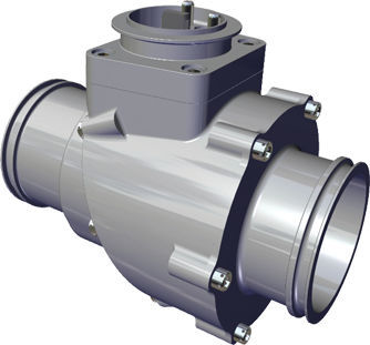 Normally closed valve - ITT - ball / for aircraft / actuated