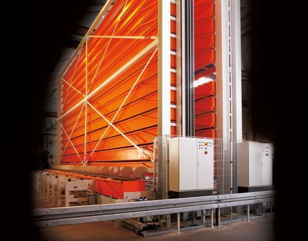 Vertical storage system - UNITOWER - KASTO France - for airport