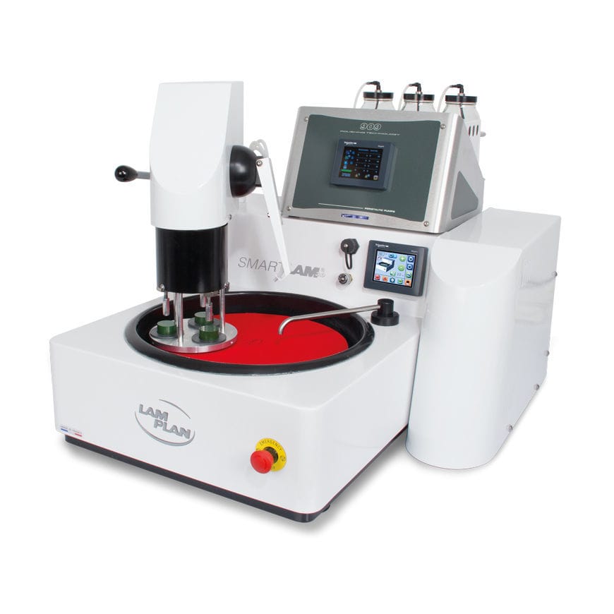 Metal polishing machine - SMARTLAM®3.0 - LAM PLAN SA - semi-automatic ...