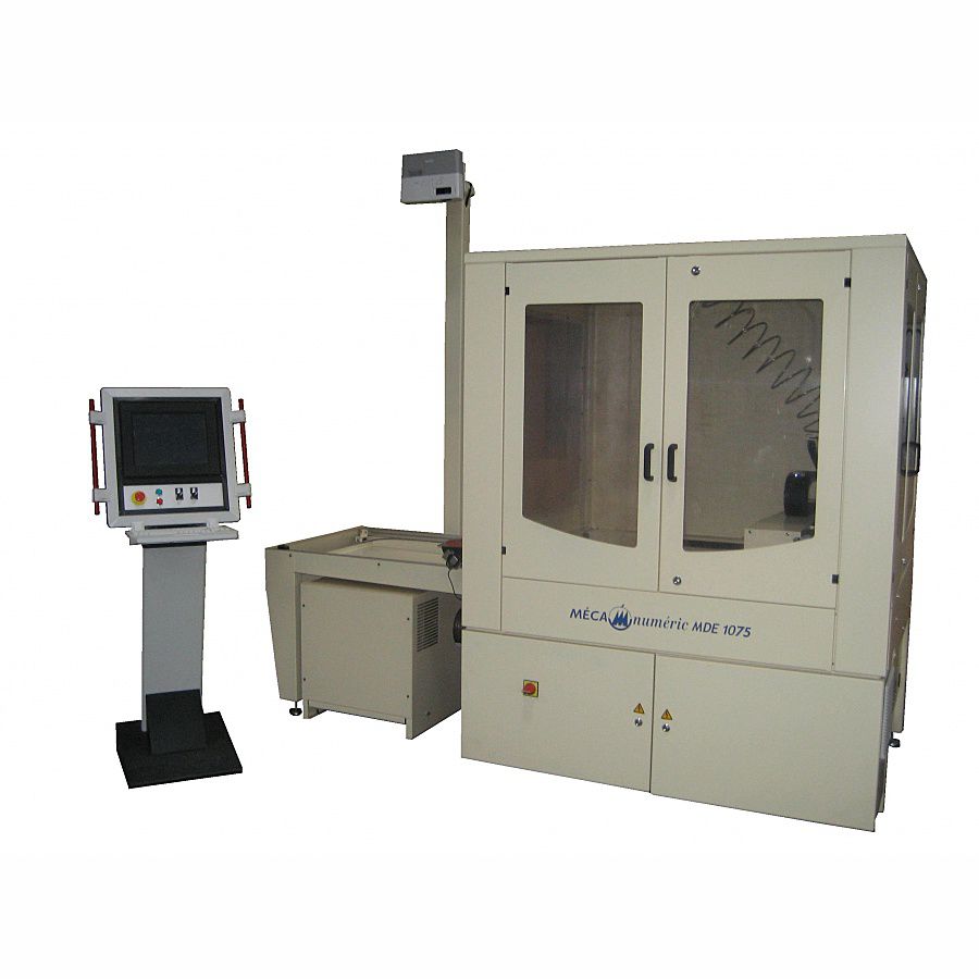 Composite cutting machine - MDE - MECANUMERIC - metal / for plastics ...