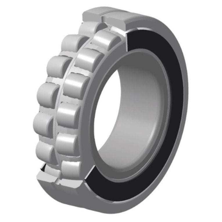 Spherical roller bearing - 22208EAW33ZZ - NTN - SNR ROULEMENTS - radial / double-row / with cage