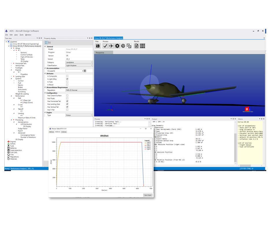 Data analysis software - ADS - Performance Analysis - OPTIMAL AIRCRAFT ...