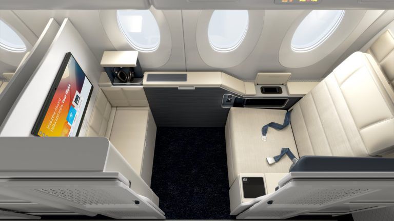 Inflight entertainment aircraft cabin display - FIRST CLASS - PANASONIC ...