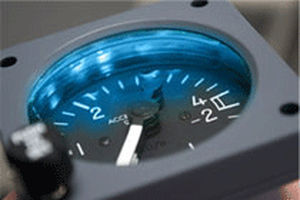 G-meter with display - ELECTRONIC/ANALOG - QED - for aircraft / for the ...