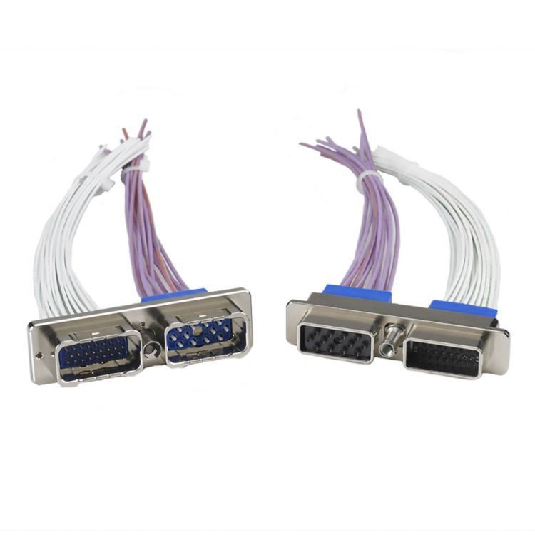 Data connector - EPX series - RADIALL - for aircraft / quadrax ...