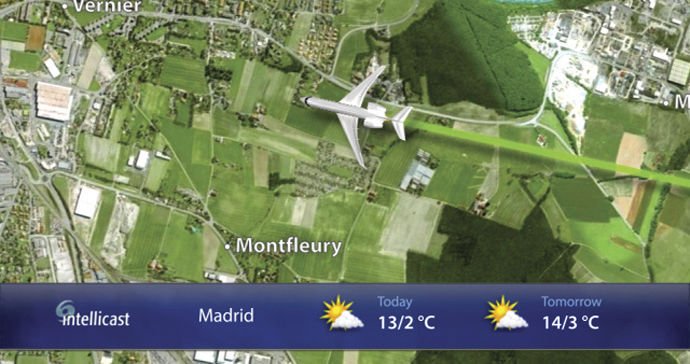 Business aircraft IFE - Airshow 4000 - Collins Aerospace - Rockwell ...