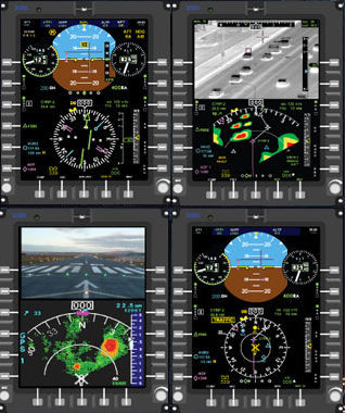 Aircraft PFD - PFD - ROGERSON KRATOS / INTHEAIRNET - for helicopter / HD