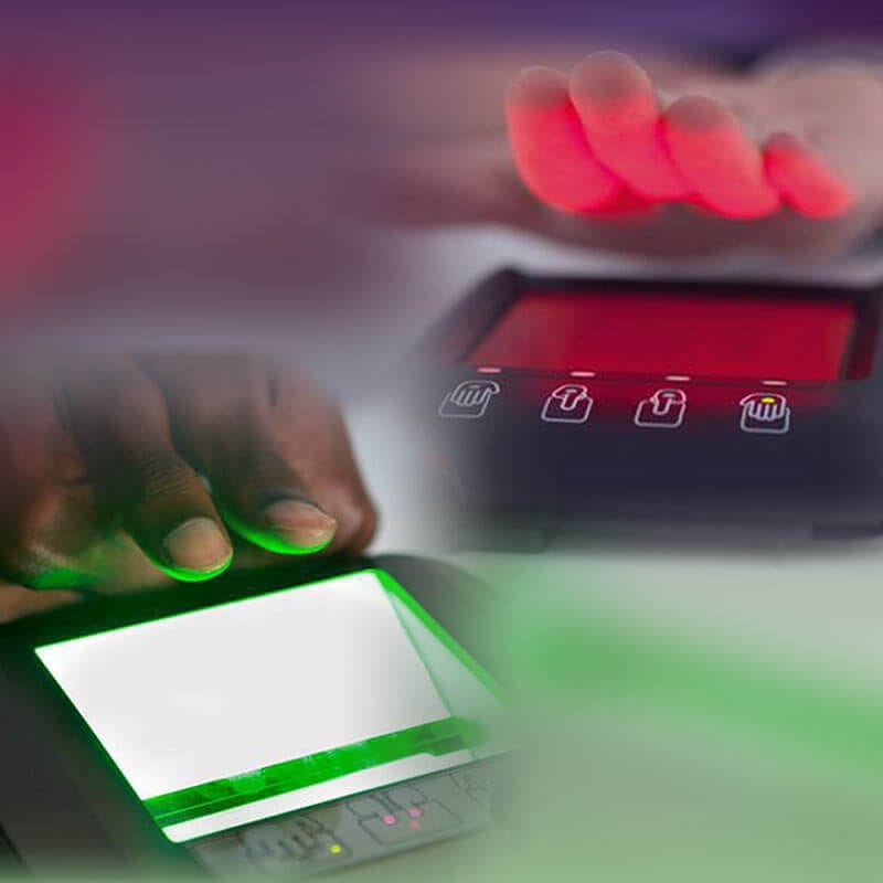 Fingerprint reader with optical sensor - IDEMIA - for border control