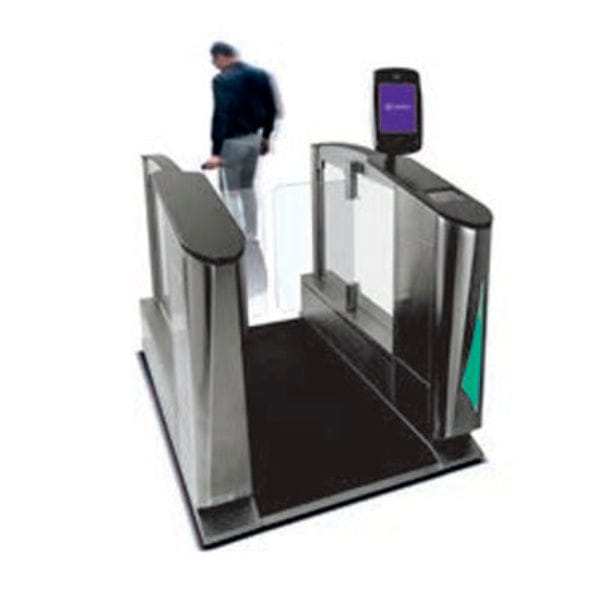 Automated airport border gate - ID2Travel - IDEMIA - with facial ...
